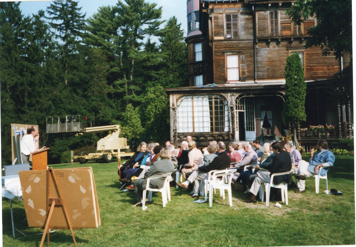 THE MANSION'S ORIGINAL PAINT SCHEME IS REVEALED - Wilderstein Historic Site
